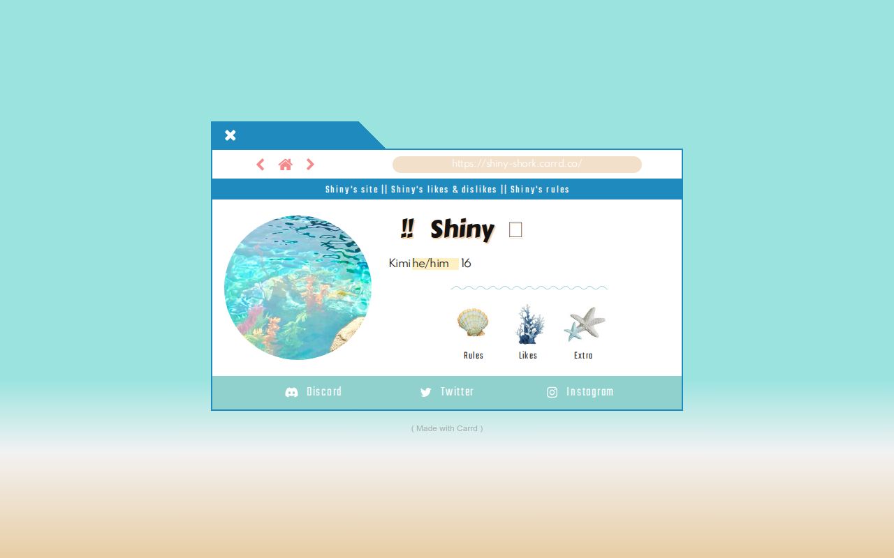 Shiny shork's site